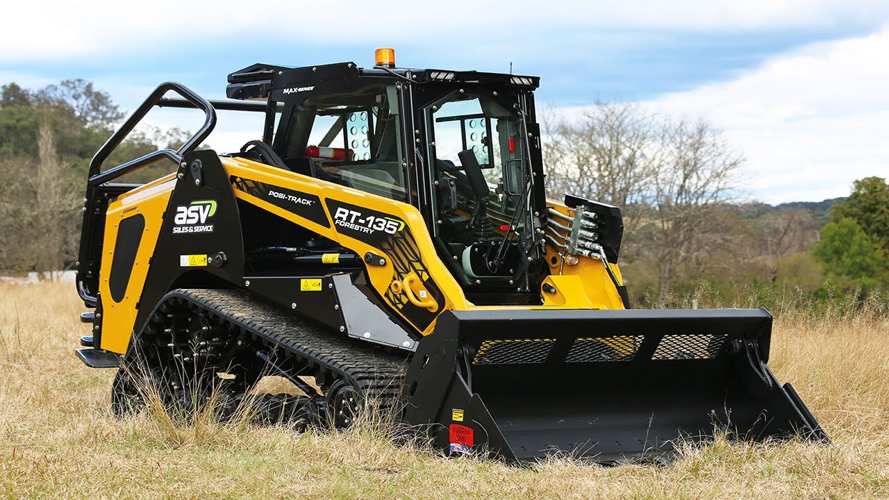 Rent the 2023 ASV - RT135F Skid Steer Mulcher | Trinity Equipment Rental